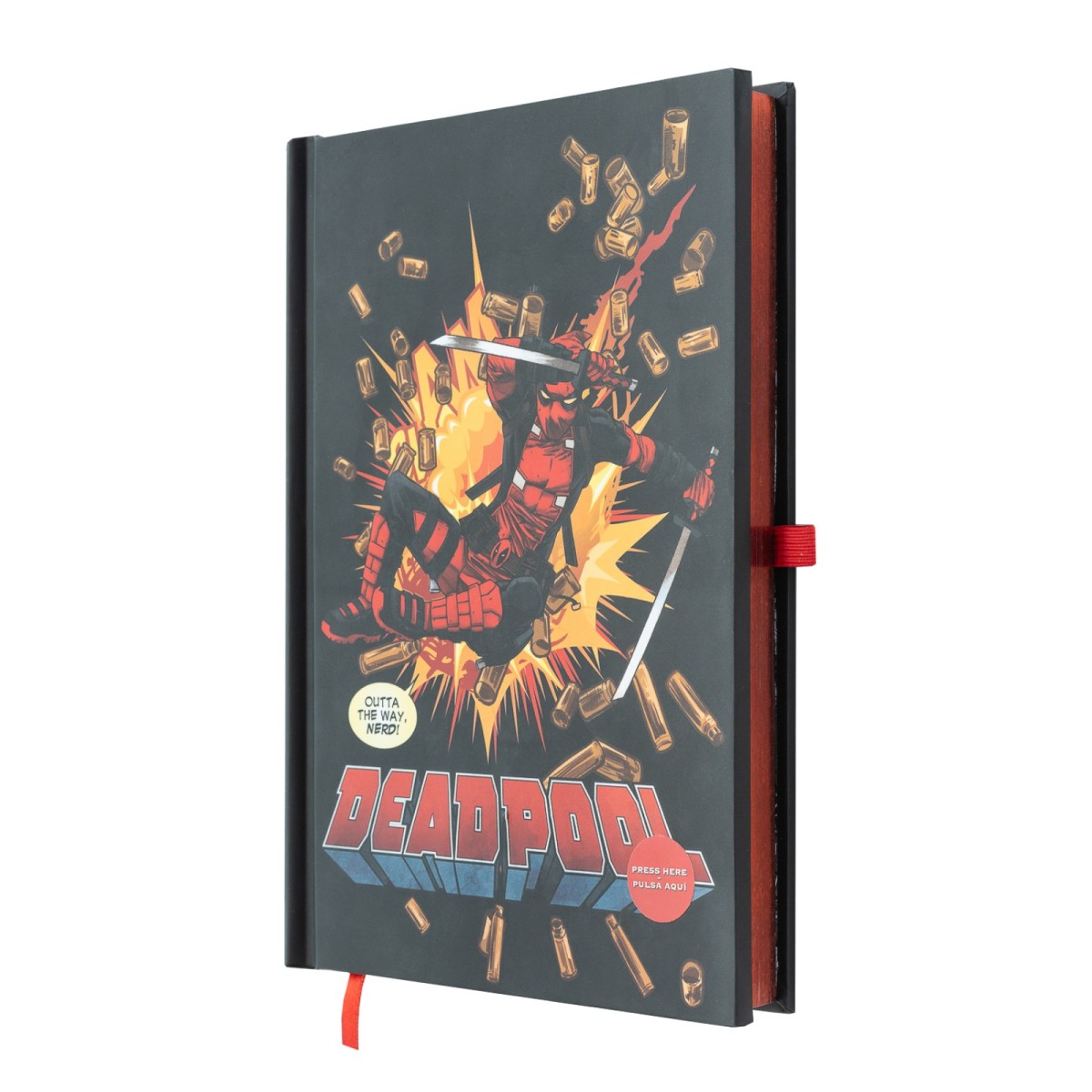 Marvel Deadpool A5 Premium Notebook With Light - Imperial Games